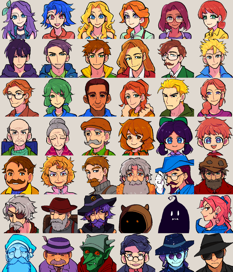 SHIE S PORTRAITS Stardew Valley Mod Download Free